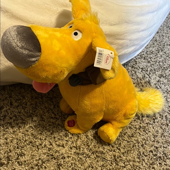 Disney | Toys | Disney Store Up Talking Doug Dog With Tags Plush | Poshmark